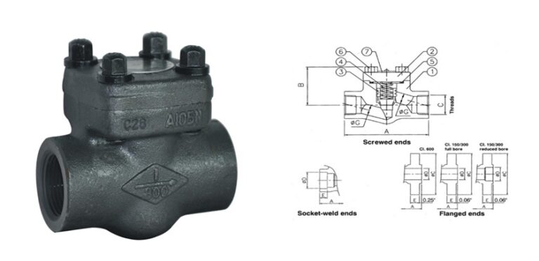 Forged Check Valve - gustoengg.com
